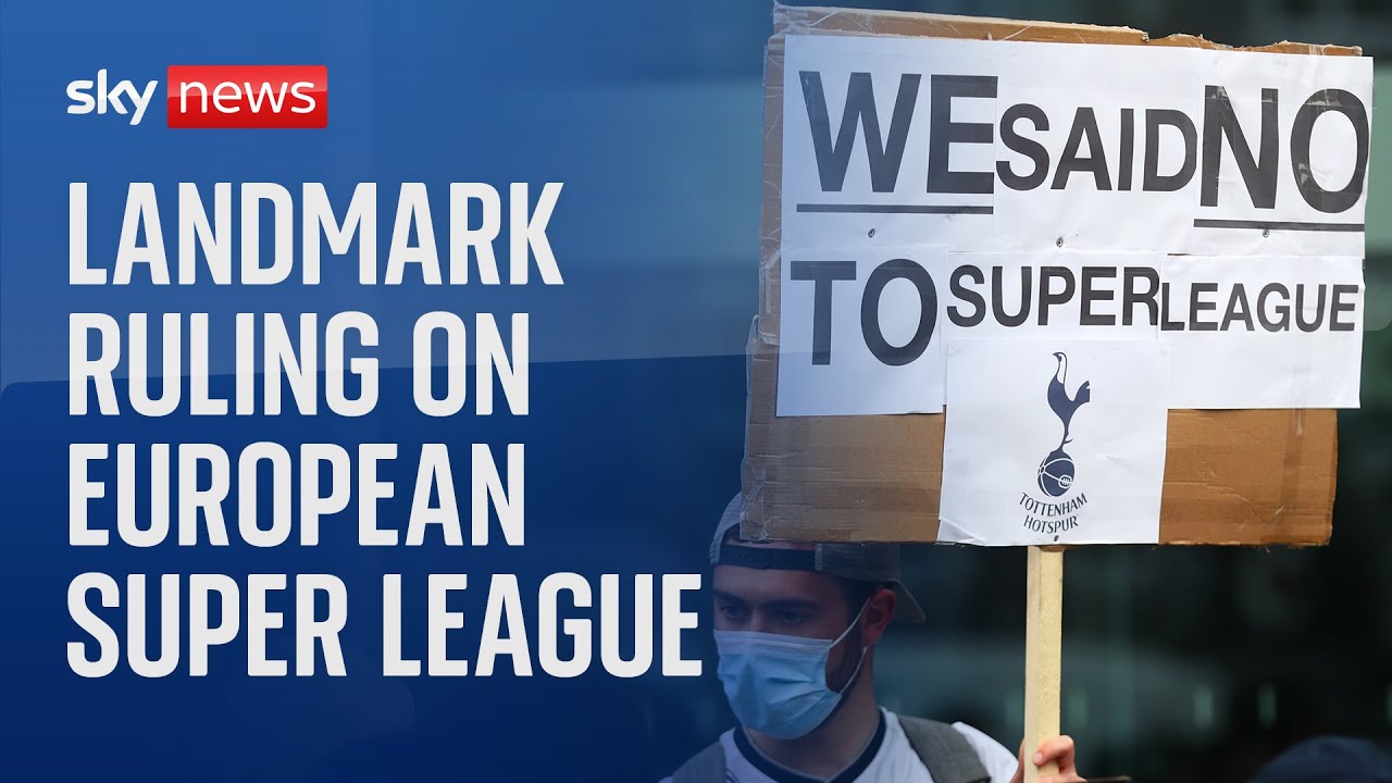 Watch live: European court rules on UEFA legal battle brought by ...
