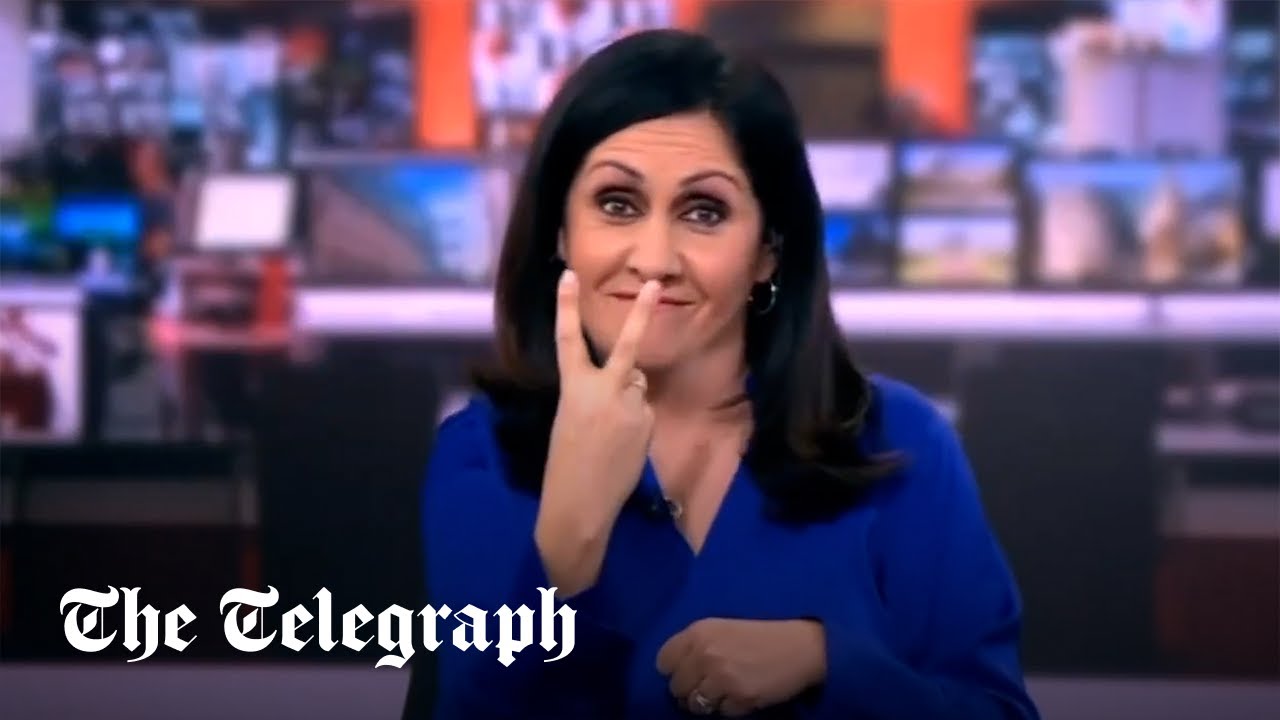 New clip emerges of BBC newsreader doing a rude countdown - The Global ...