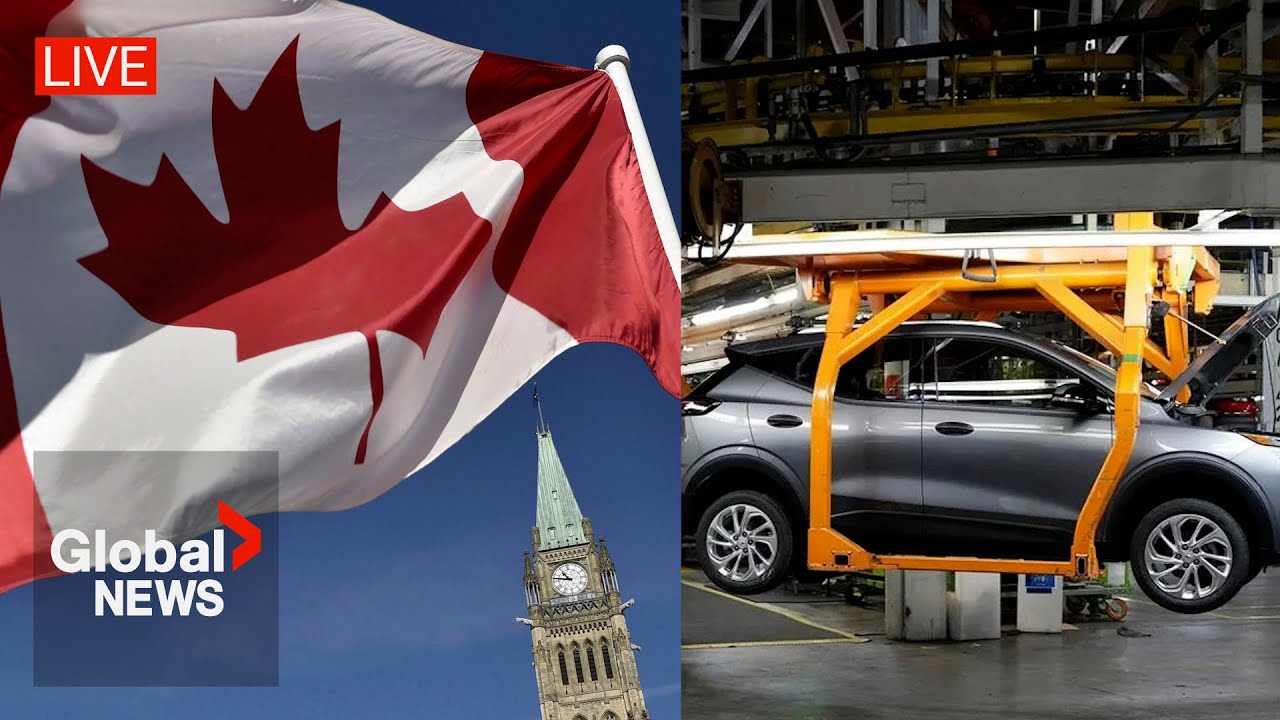 New cars sold in Canada must be zero-emission by 2035, Trudeau ...