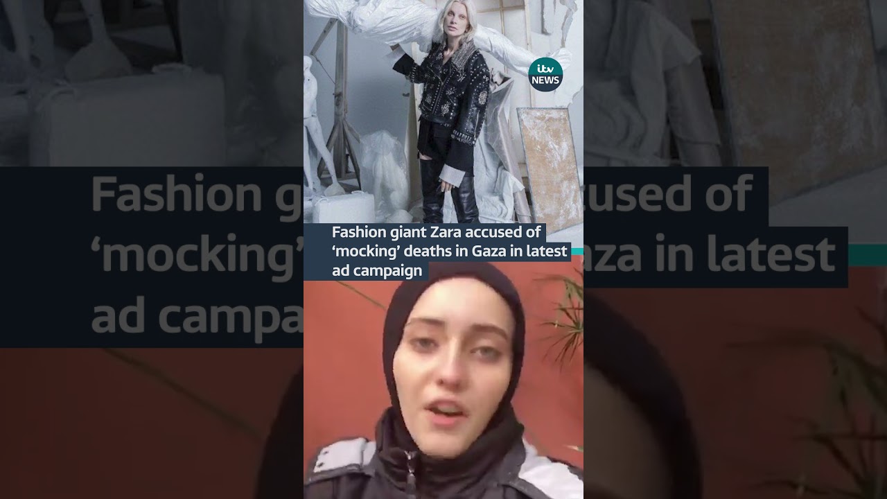 Fashion giant Zara accused of ‘mocking’ deaths in Gaza in latest ad ...