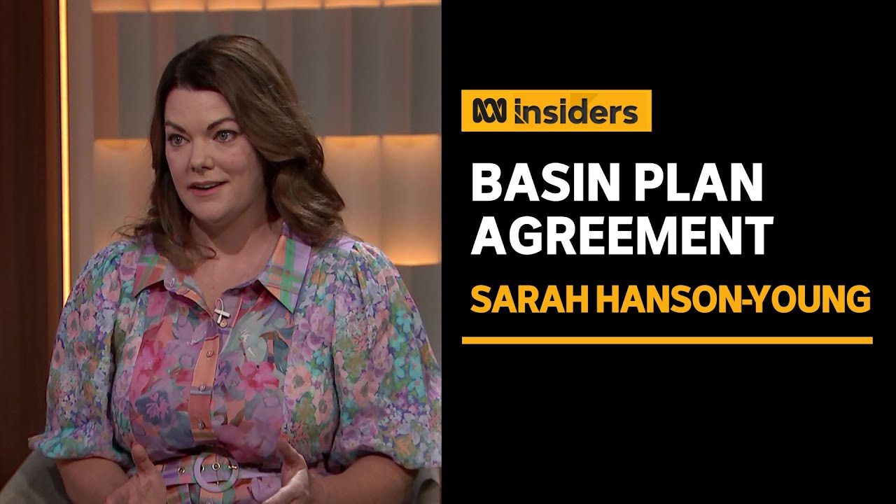 Murray Darling-Basin Plan will support local communities says Hanson-Young | Insiders | ABC News ...
