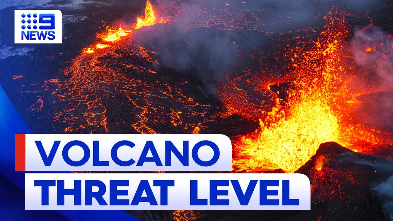 Iceland Government claims volcanic eruption poses no threat | 9 News ...