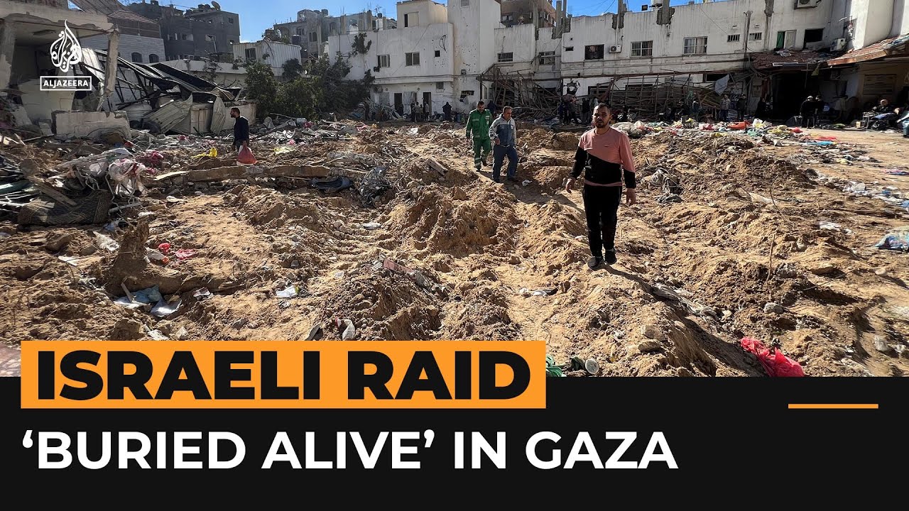People ‘buried alive’ during Israeli raid on Gaza hospital | Al Jazeera ...