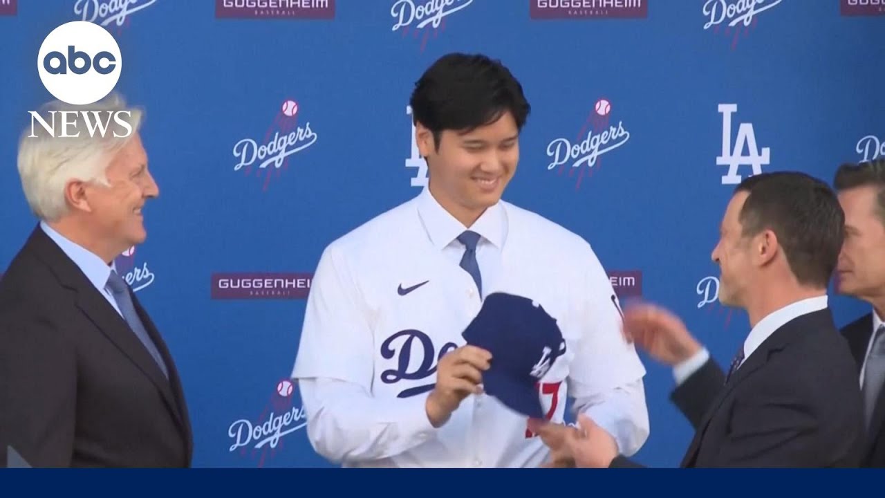 L.A. Dodgers officially introduce Shohei Ohtani after $700M contract - The Global Herald