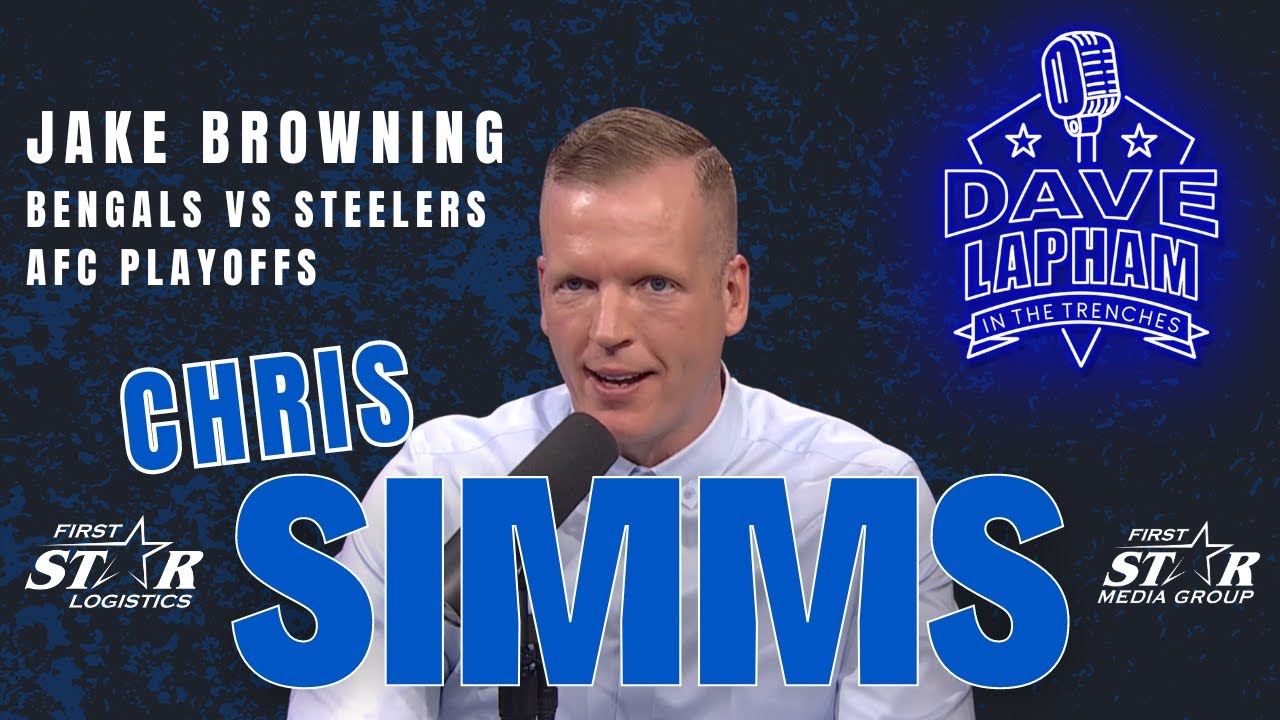 Chris Simms Talks Jake Browning - Bengals vs Steelers - AFC Playoffs ...