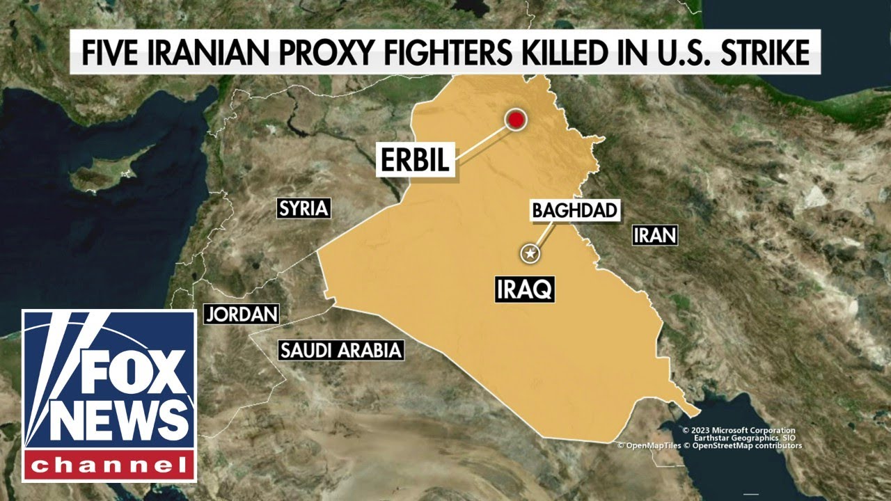 US strike kills 5 Iranian proxy fighters in Iraq - The Global Herald