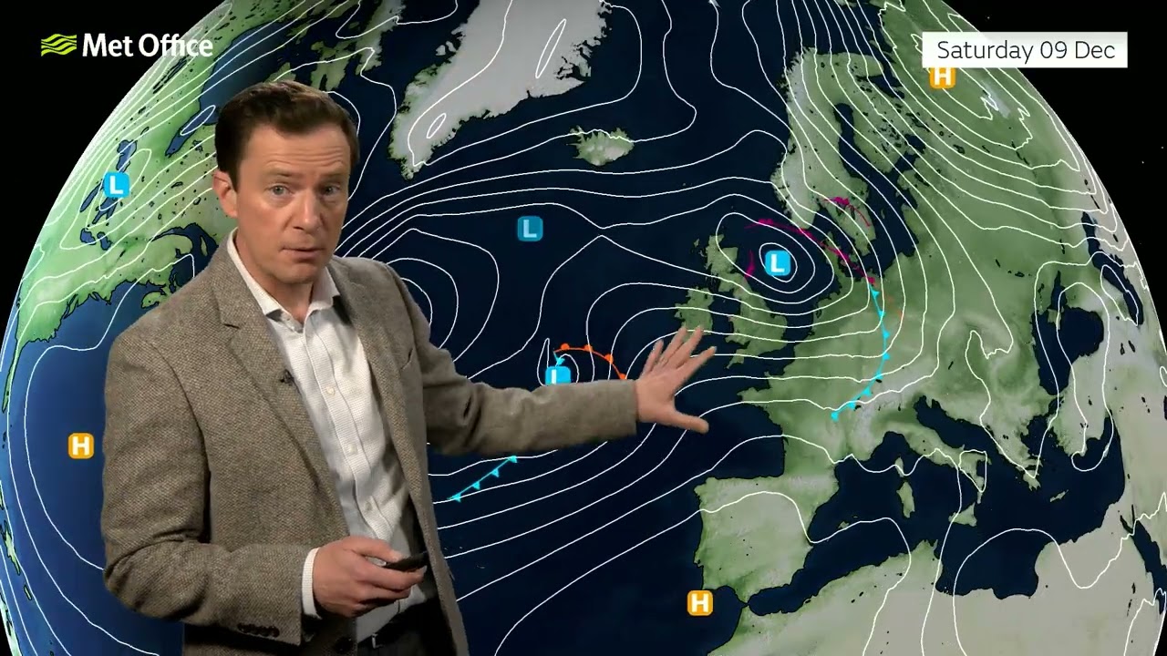 Weekend Weather 07/12/2023 – Often wet and windy - Met Office UK Forecast - The Global Herald