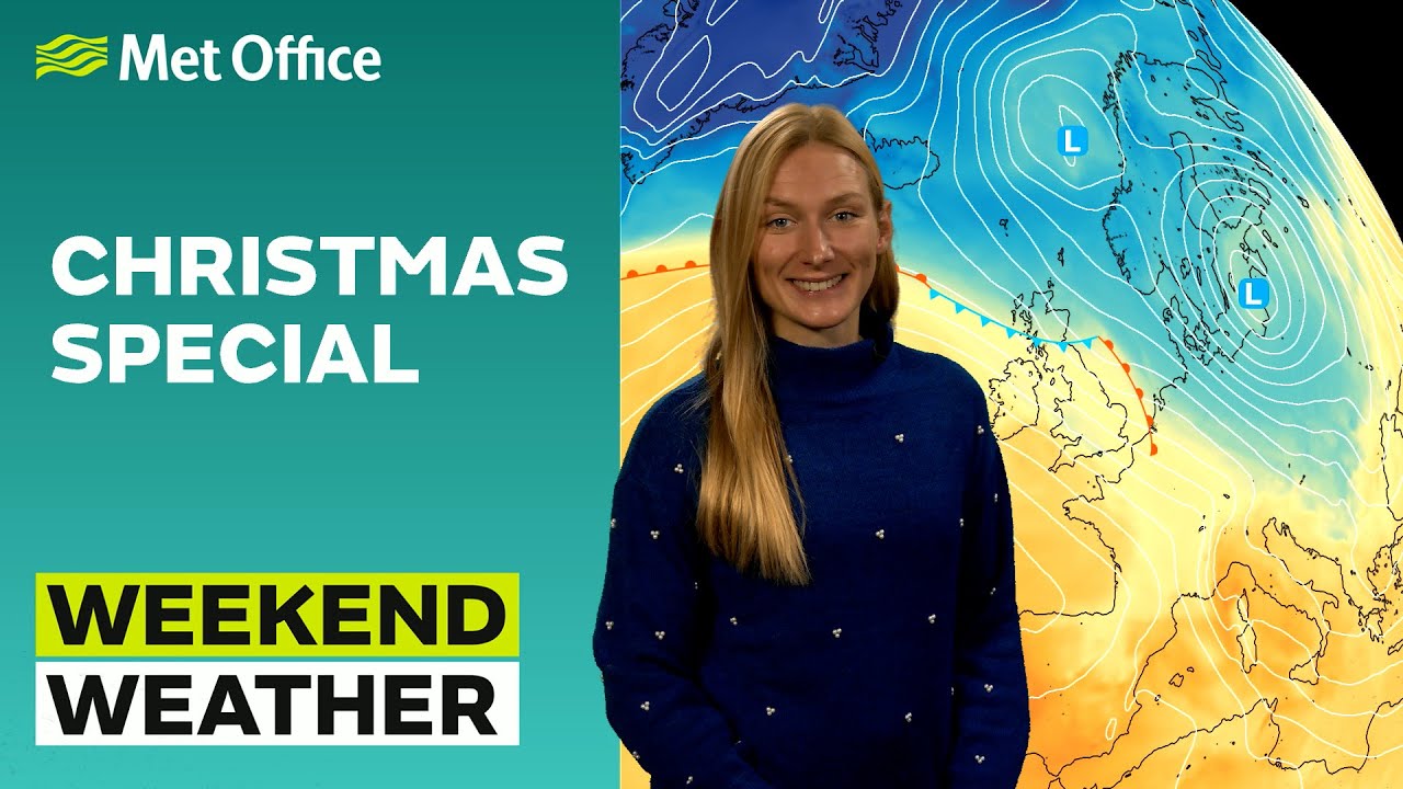 Weekend weather 21/12/2023 – Will Christmas be white? – Met Office ...