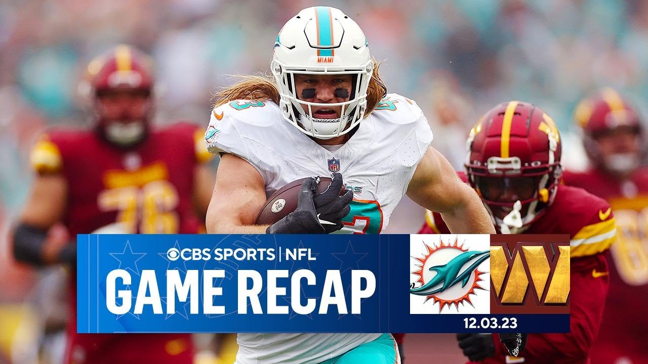 Dolphins offense OVERWHELMS Commanders | Game Recap | CBS Sports - The ...