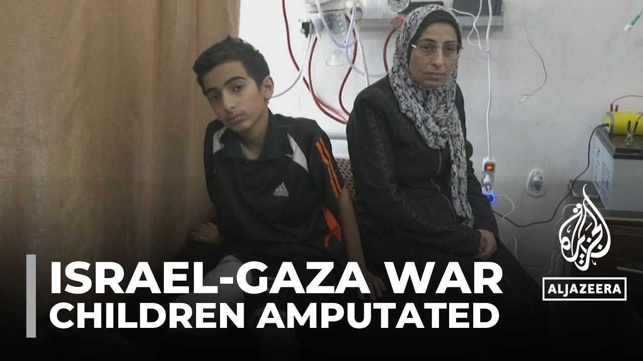 Young victims of war: Many Gazan children amputated - The Global Herald
