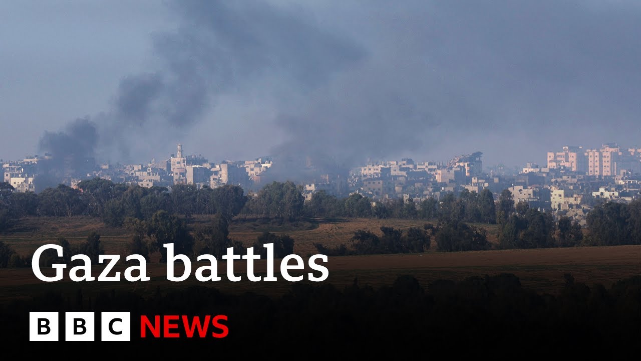 Israel-Gaza: Intense gun battles reported in southern Gaza | BBC News ...