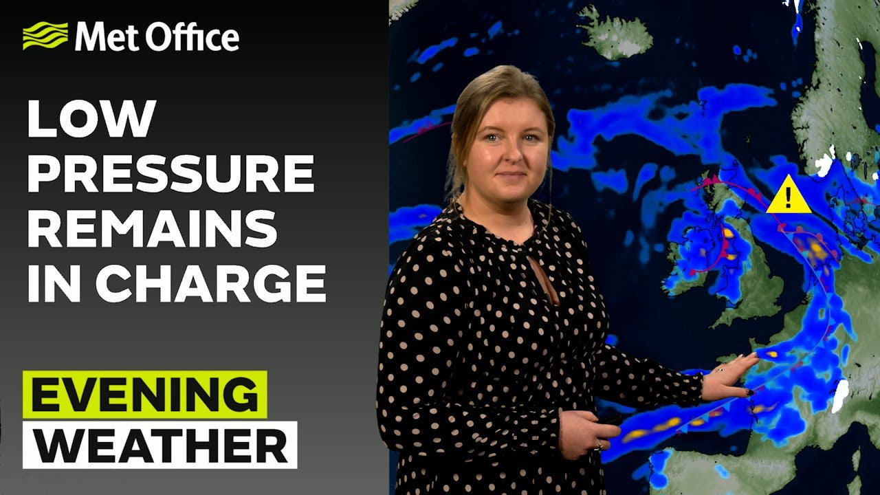 10/12/23 – Storm Fergus tonight, drier tomorrow – Evening Weather ...