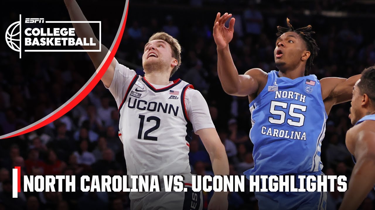 North Carolina Tar Heels vs. UConn Huskies | Jimmy V Classic | Full Game Highlights - The Global ...
