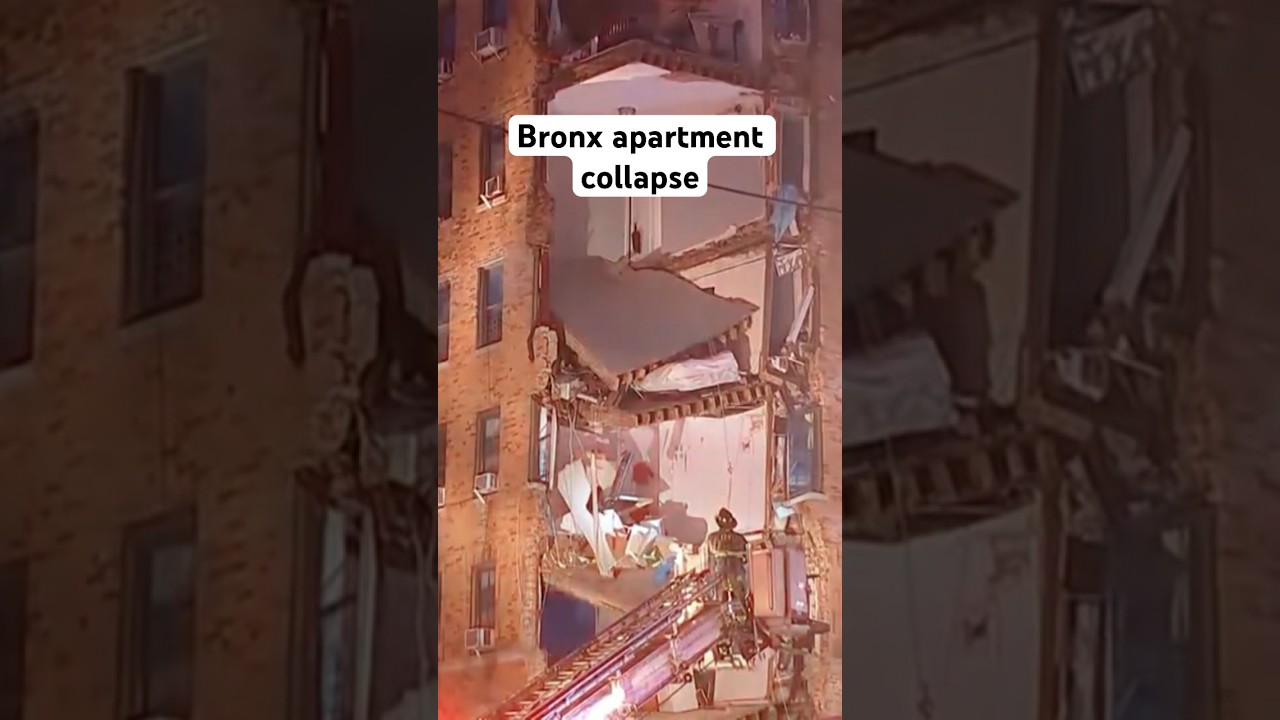New York City apartment building partly collapses in the Bronx | ABC ...