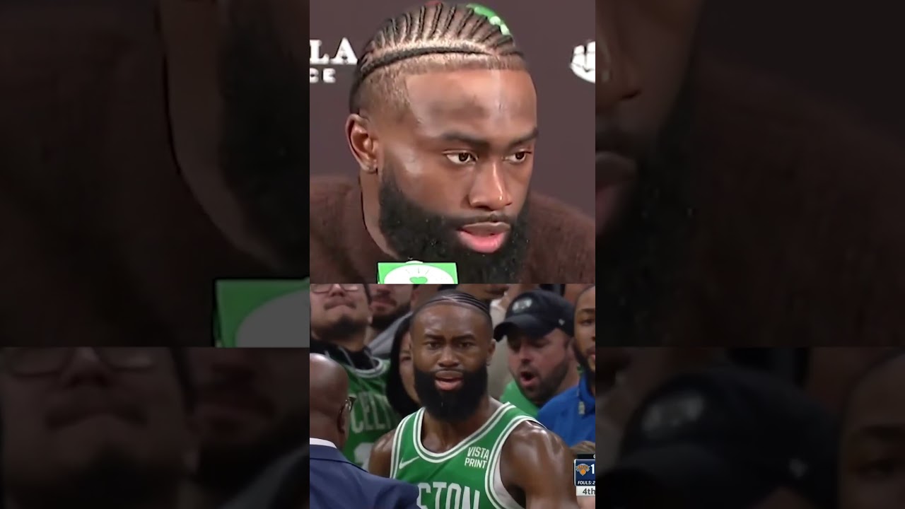 Jaylen Brown spoke on receiving his first ejection. (via NBCSCeltics/X) #shorts - The Global Herald