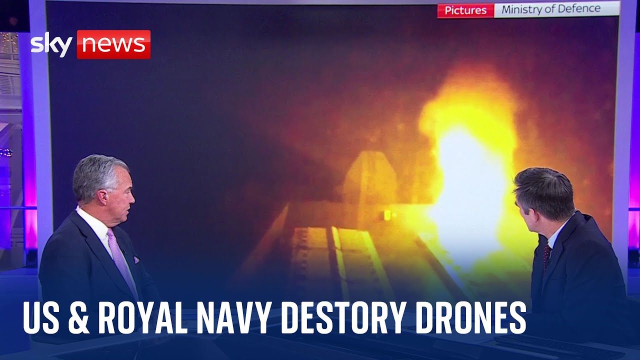 US & Royal Navy shoot down drones in the Red Sea - The Global Herald