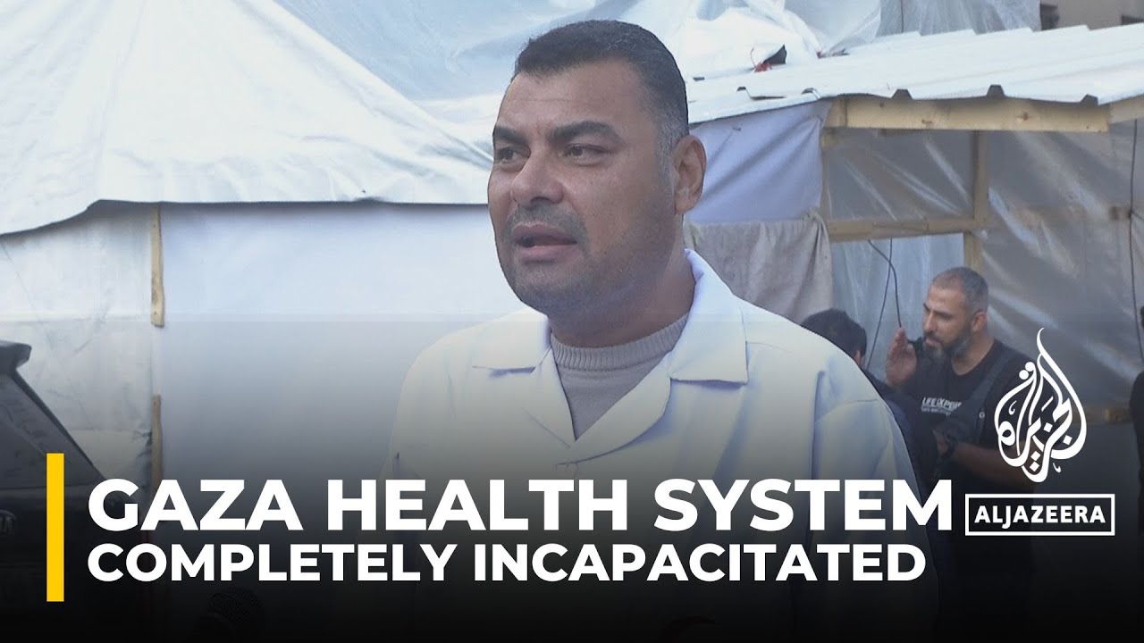 Continued brutal Israeli aggression completely incapacitated the health ...