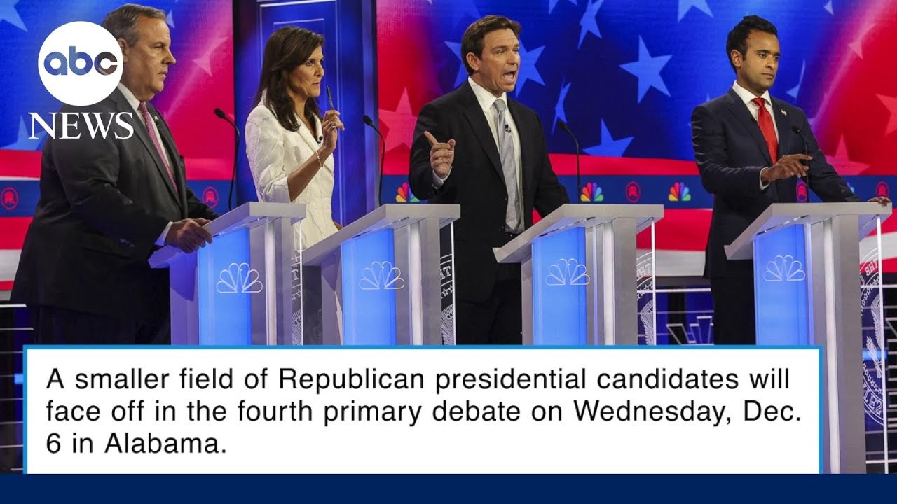 What to know about the 4th Republican presidential primary debate - The ...