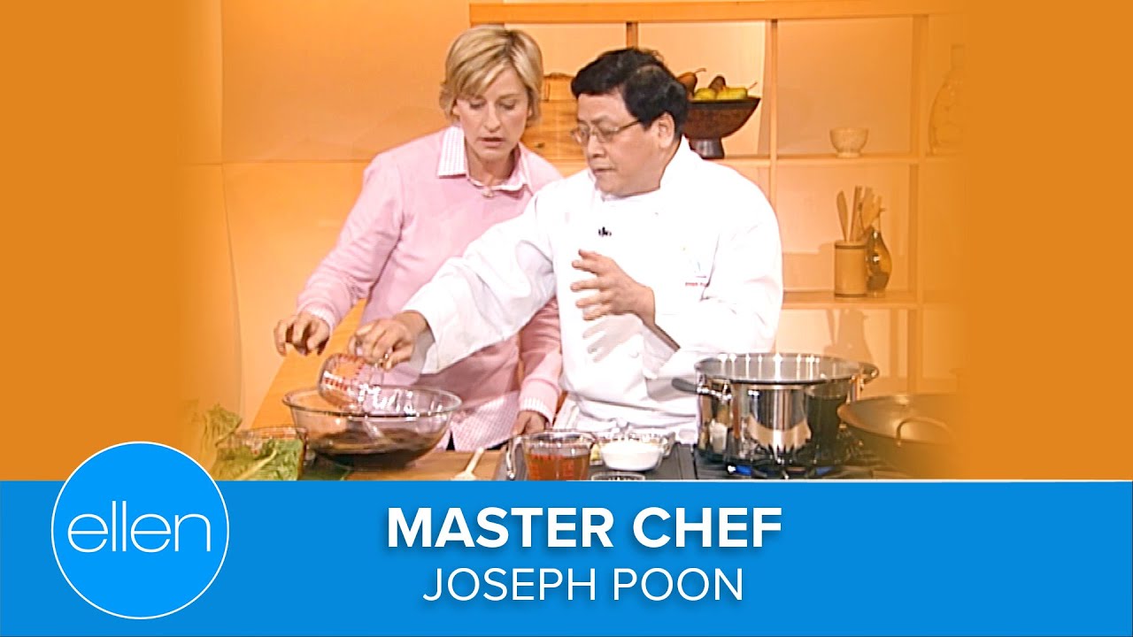 Ellen Cooks with Master Chef Joseph Poon - The Global Herald
