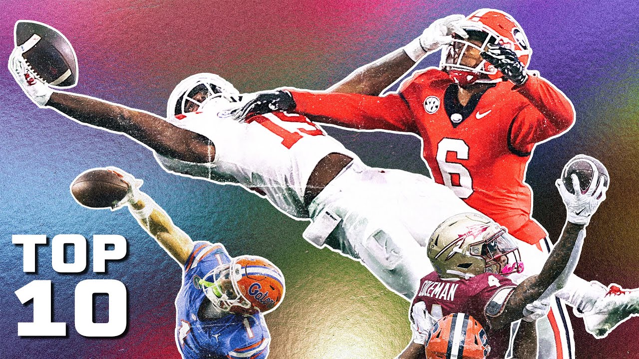 The best plays of the 2023 college football regular season | Top 10 ...