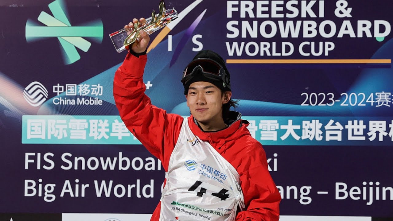 Chinese snowboarder Su Yiming triumphs in Big Air World Cup - The ...