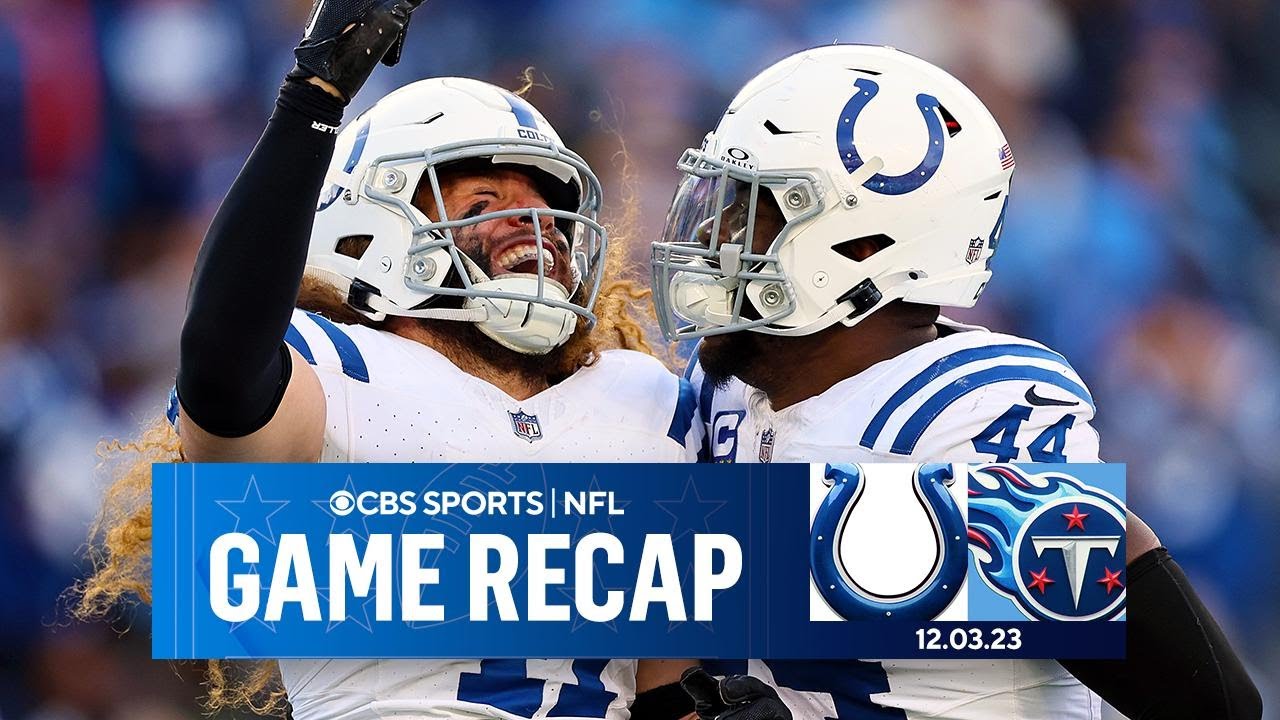 Colts TOP Titans with GAME-WINNING touchdown in OT | Game Recap | CBS ...