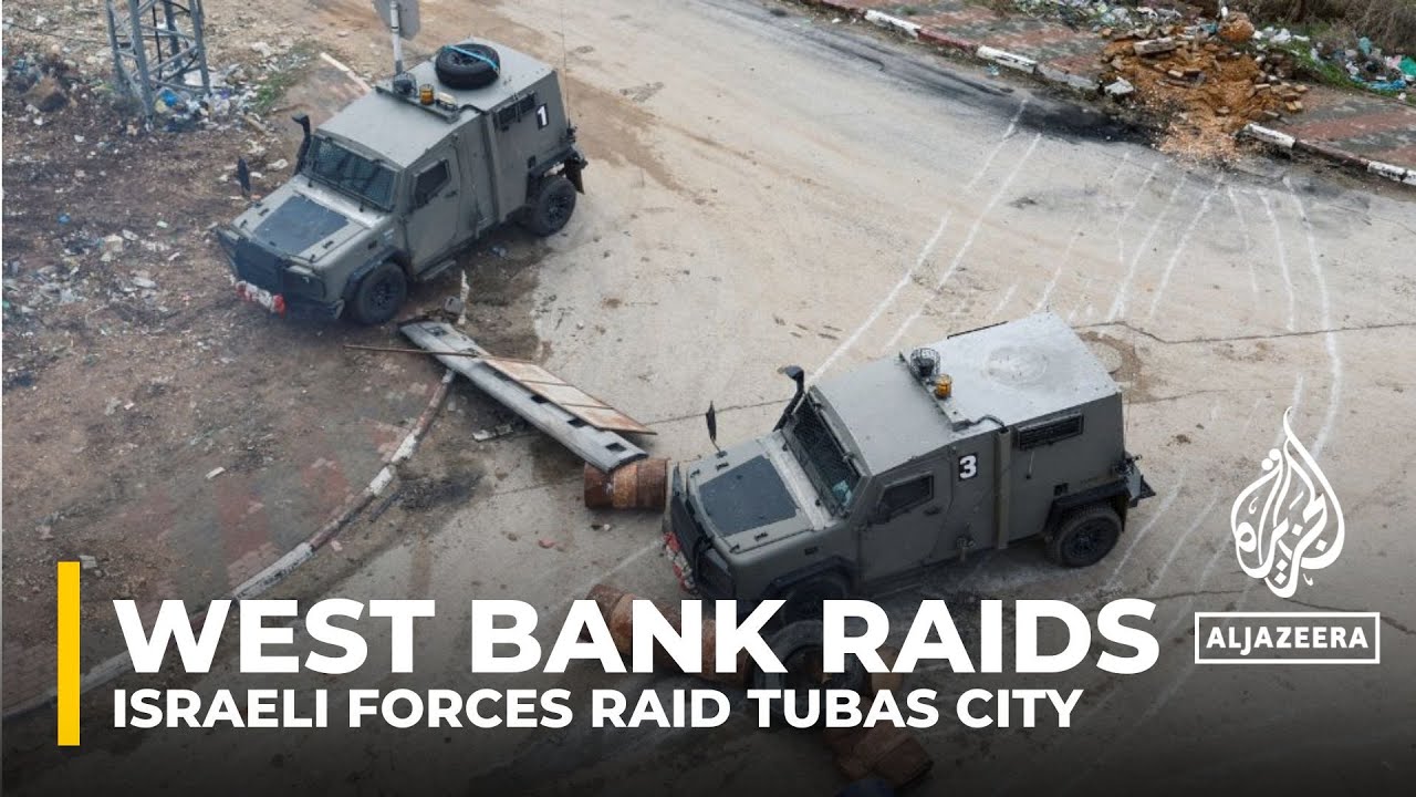 Israeli forces raid Tubas city in the occupied West Bank - The Global ...