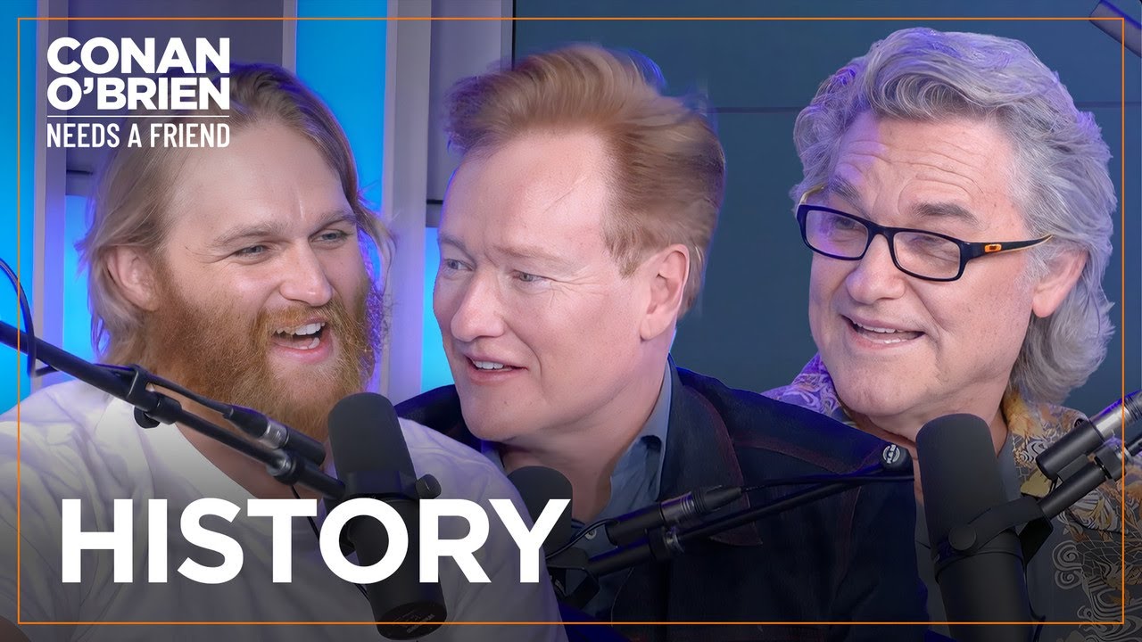 Kurt & Wyatt Russell And Conan Are All History Buffs | Conan O'Brien ...