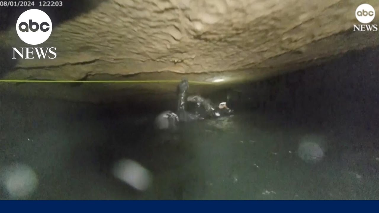Five people rescued from flooded cave - The Global Herald