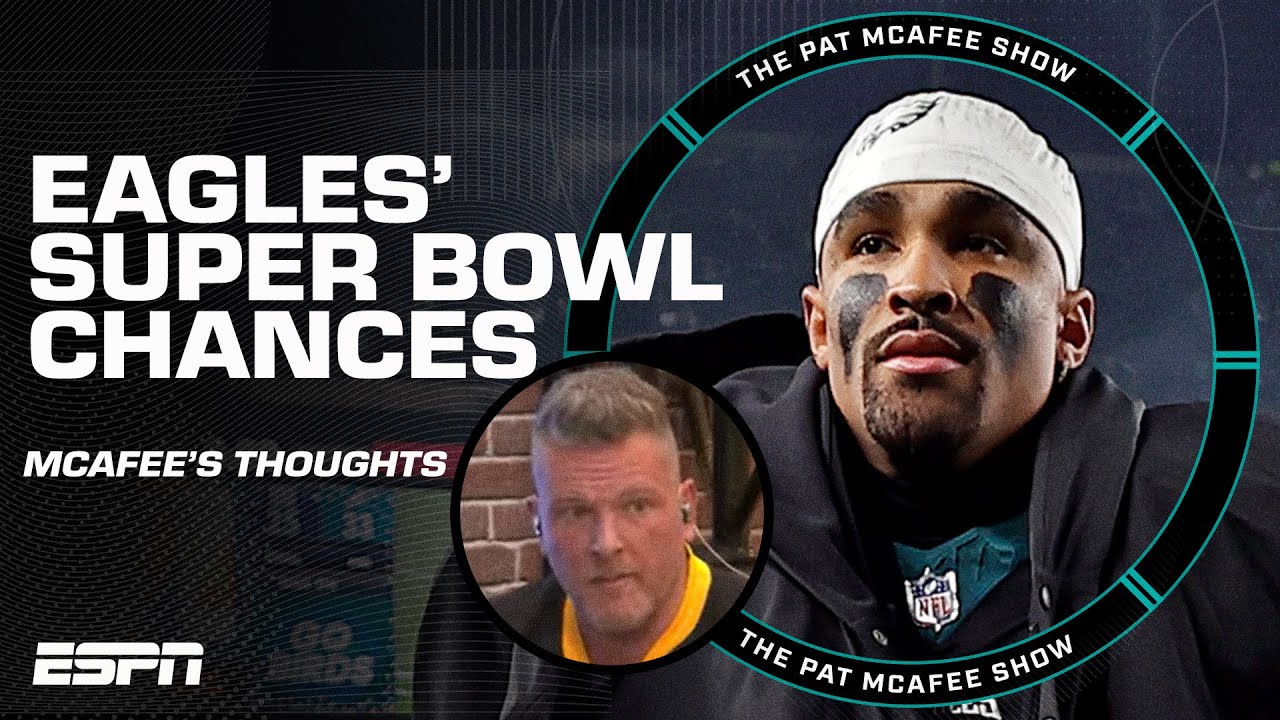 Pat McAfee says it's hard to bet on the Eagles & their Super Bowl hopes ...