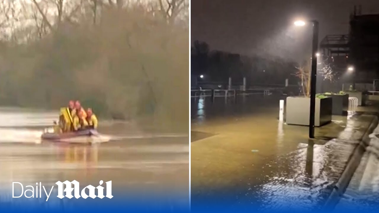 Storm Henk: Britain suffering from devastating flooding as the country ...
