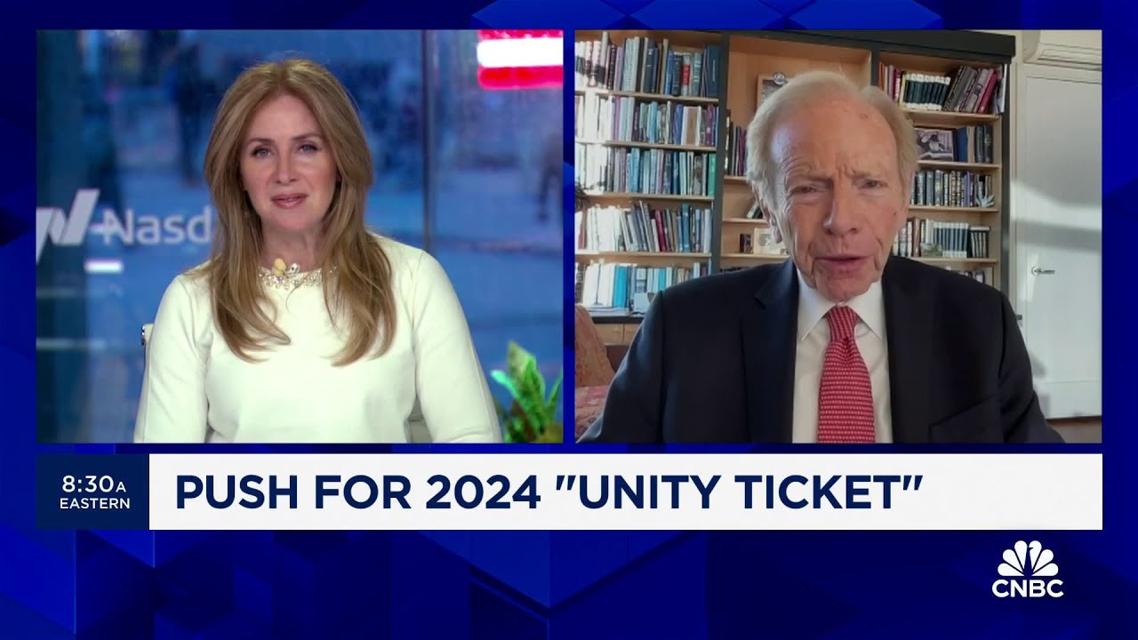 Fmr. Sen. Lieberman on the push for 2024 'unity ticket': People are ...