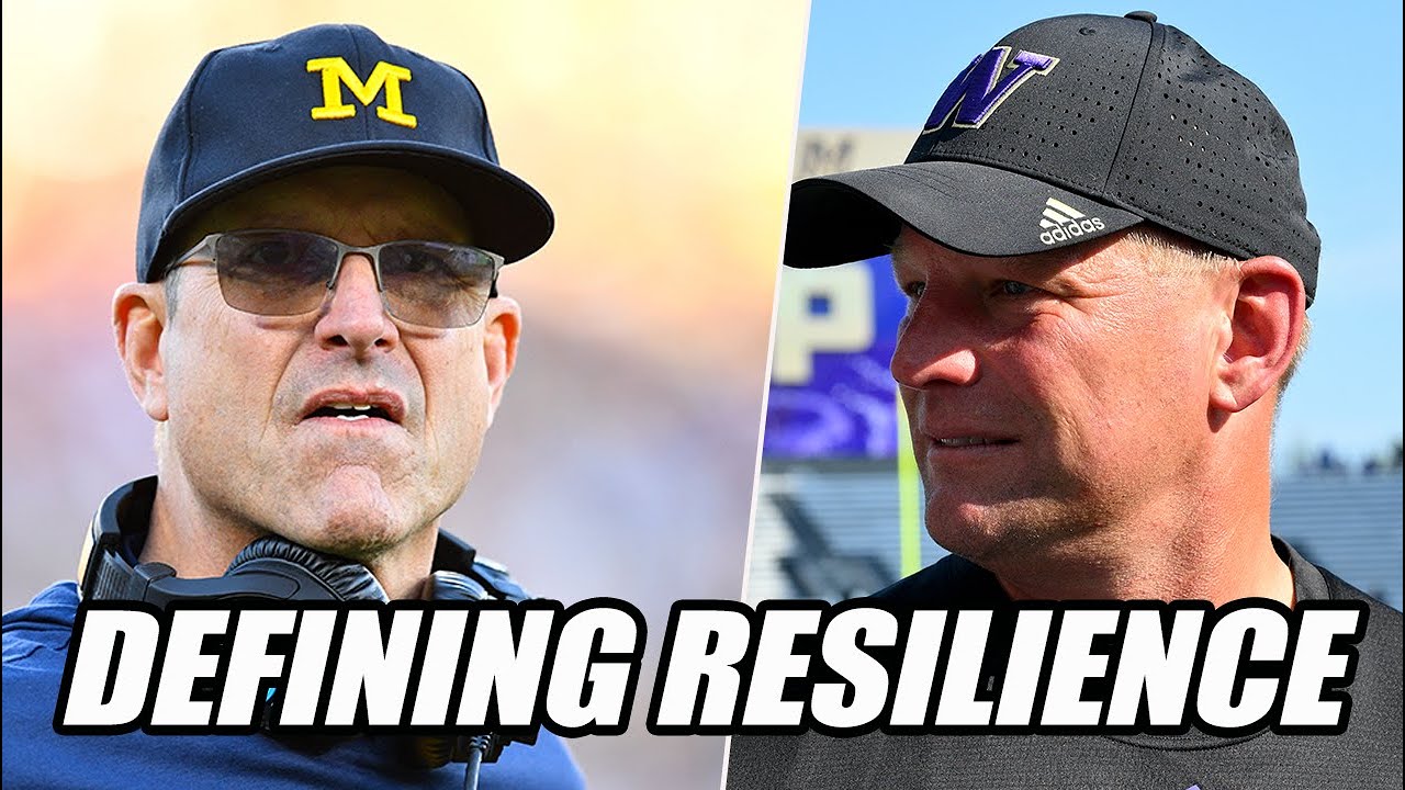 Jim Harbaugh & Kalen DeBoer define resilience vs. relentlessness | ESPN ...