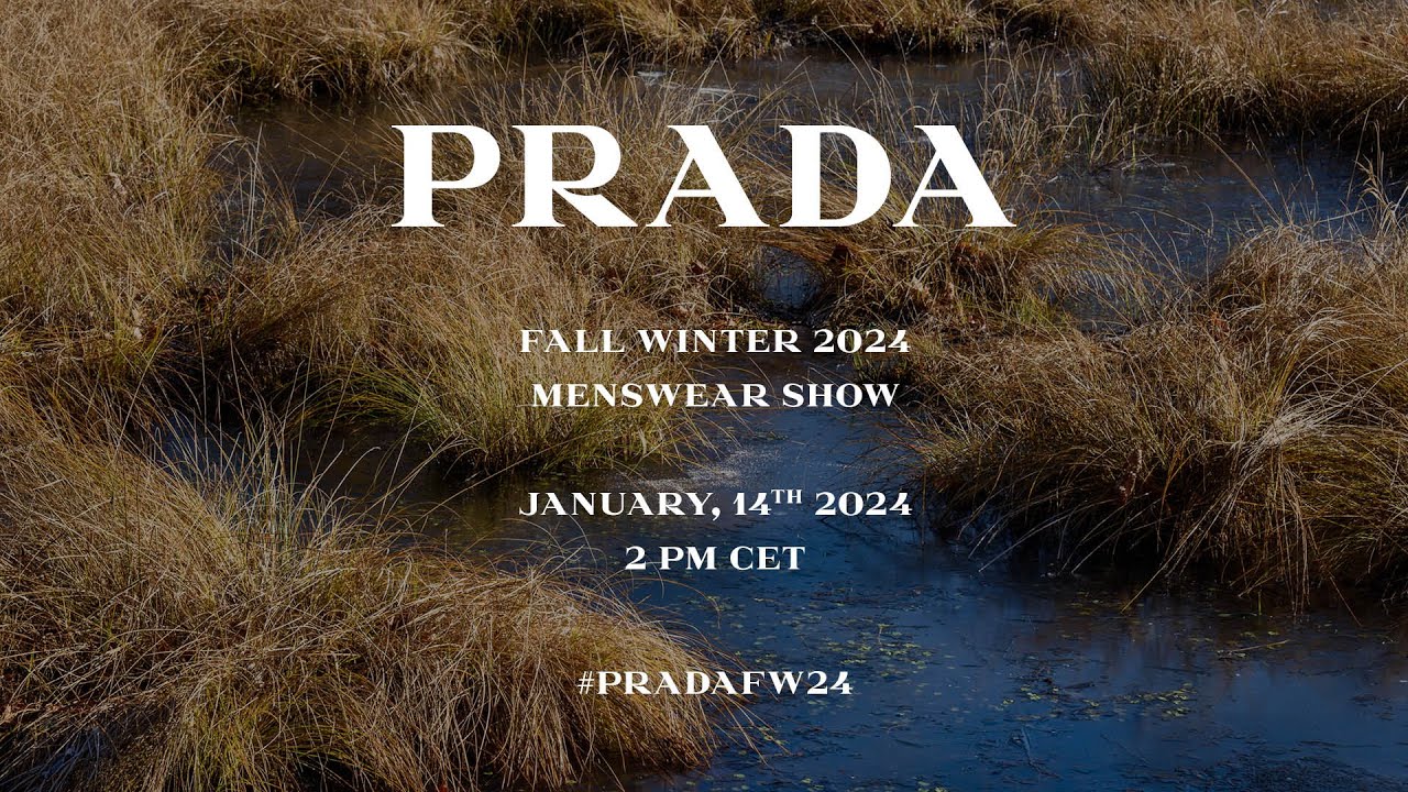 Miuccia Prada and Raf Simons present Prada FW24 Menswear Collection ...