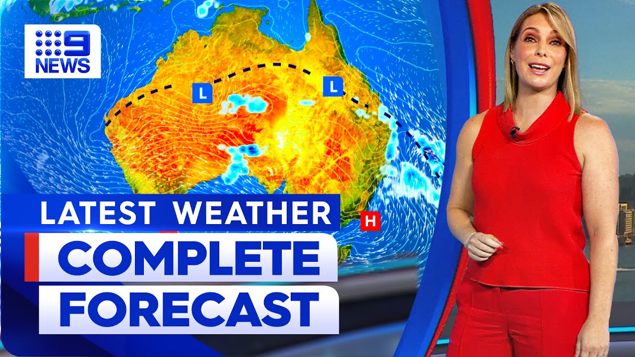 Australia Weather Update: Heavy rain and thunderstorms | 9 News ...