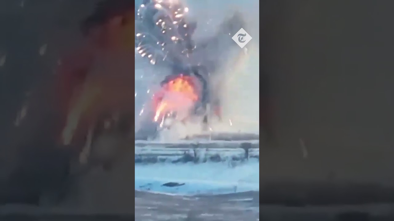 Russian rocket launcher destroyed by Ukrainian fire in Avdiivka - The ...
