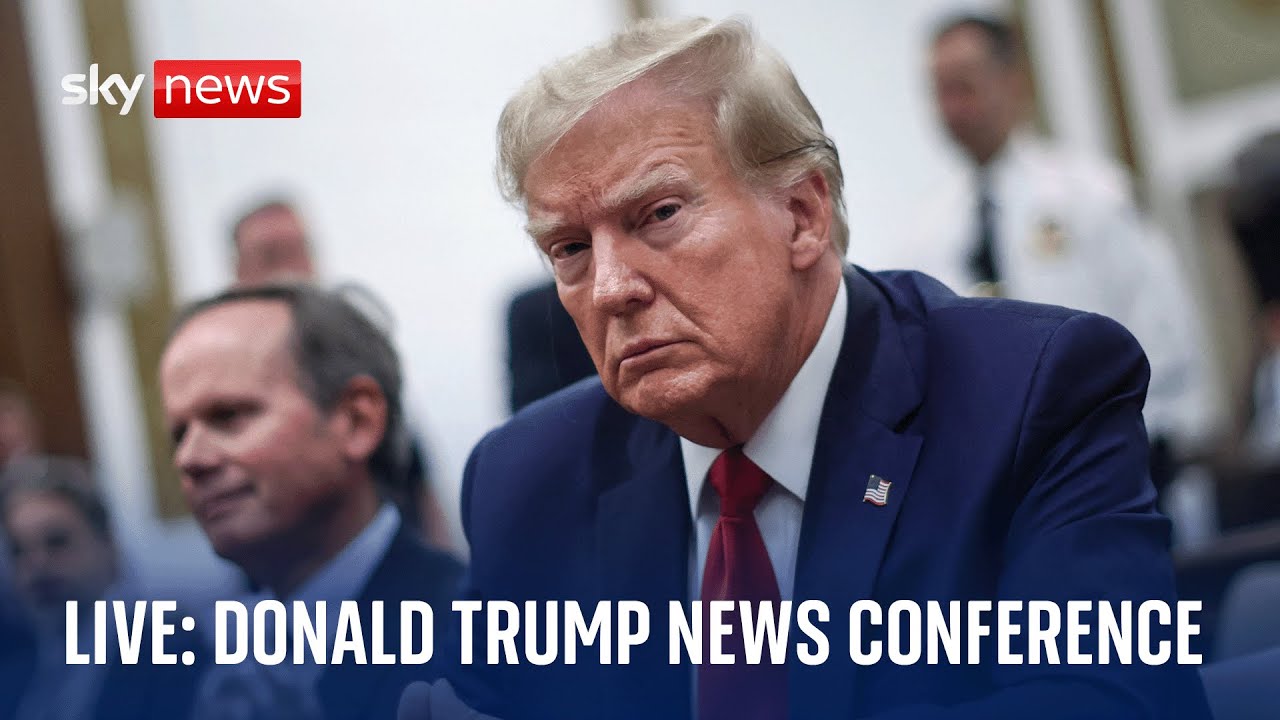 Watch live: Former US President Donald Trump holds news conference ...