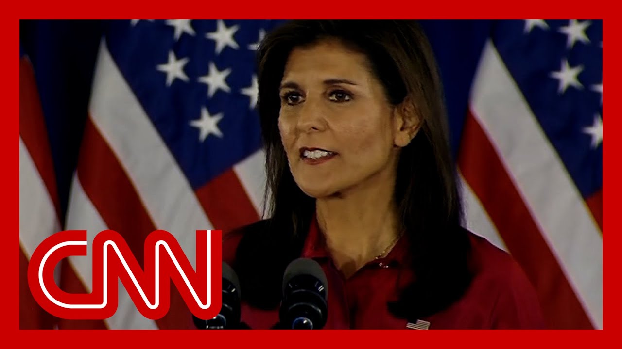 Haley speaks after CNN projects she will place third in Iowa - The ...