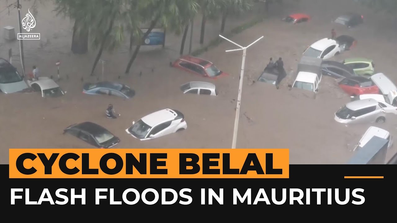 Flash floods in Mauritius | #AJshorts - The Global Herald