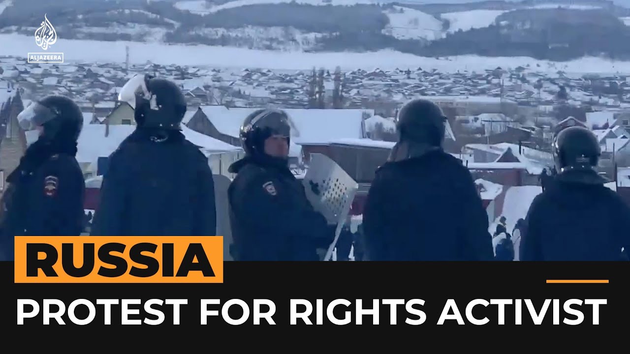 Violent protests over jailing of activist in Russia’s Bashkortostan | # ...