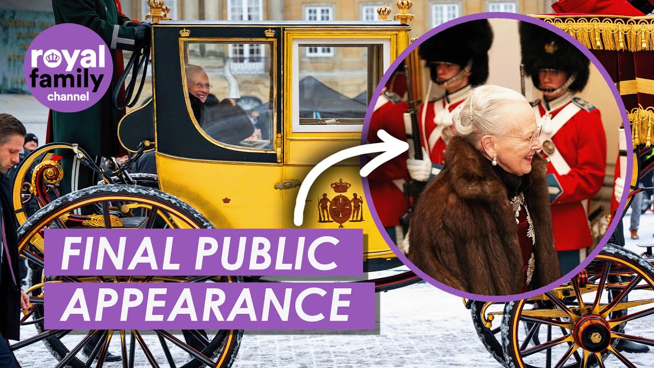 Golden Carriage Ride is Queen Margrethe II's Last Public Appearance ...