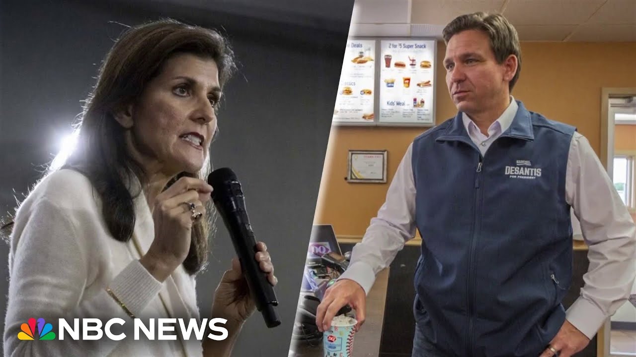 Haley, DeSantis locked in tense showdown ahead of Iowa caucuses - The Global Herald