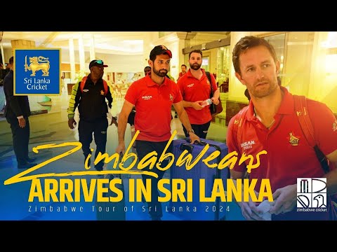 Zimbabwe Cricket Team Lands in Sri Lanka | Zimbabwe Series 2024 - The ...