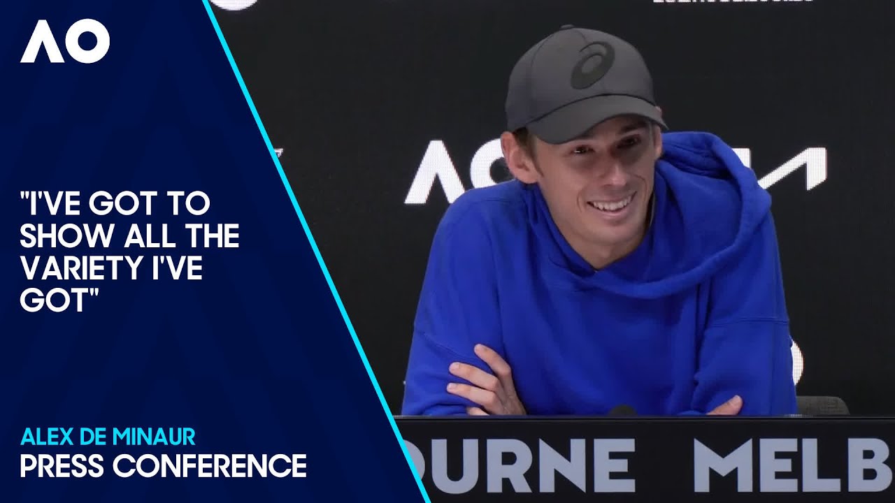 Alex de Minaur Press Conference | Australian Open 2024 First Round ...
