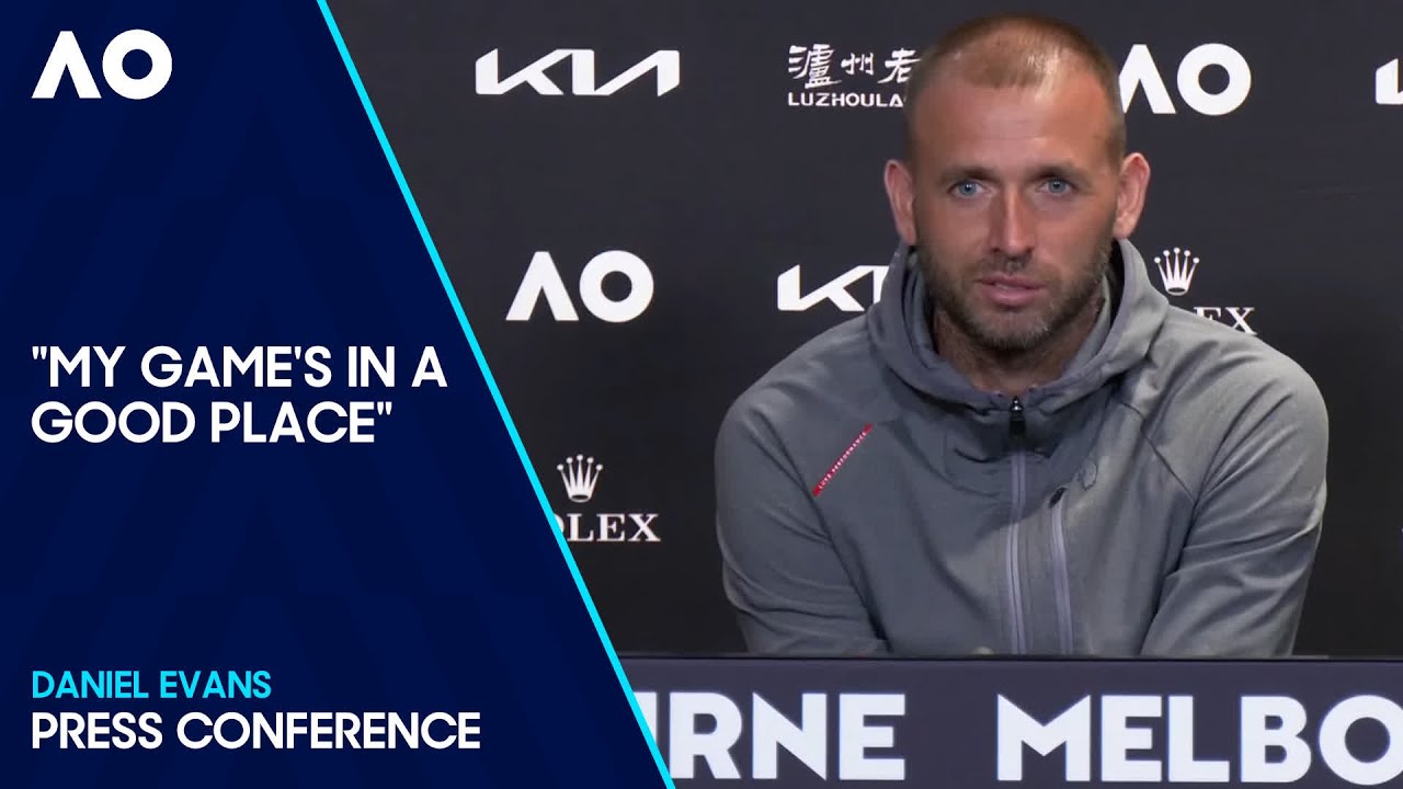 Dan Evans Press Conference | Australian Open 2024 Pre-Event - The ...