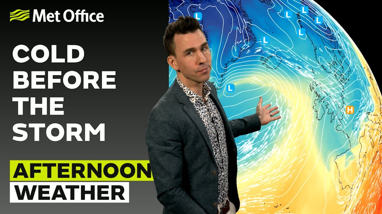 19/01/24 – Turning milder, wetter and windier – Afternoon Weather Forecast UK – Met Office ...