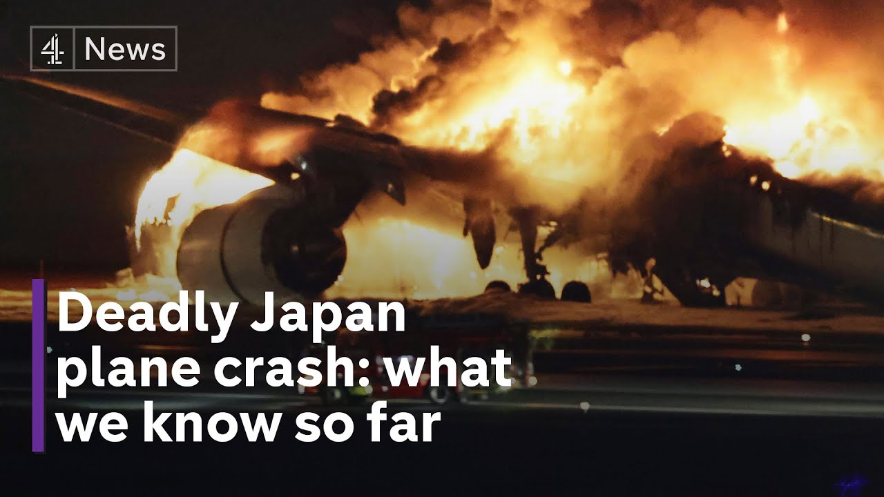 Japan earthquake relief plane hits passenger jet killing 5 people in ...