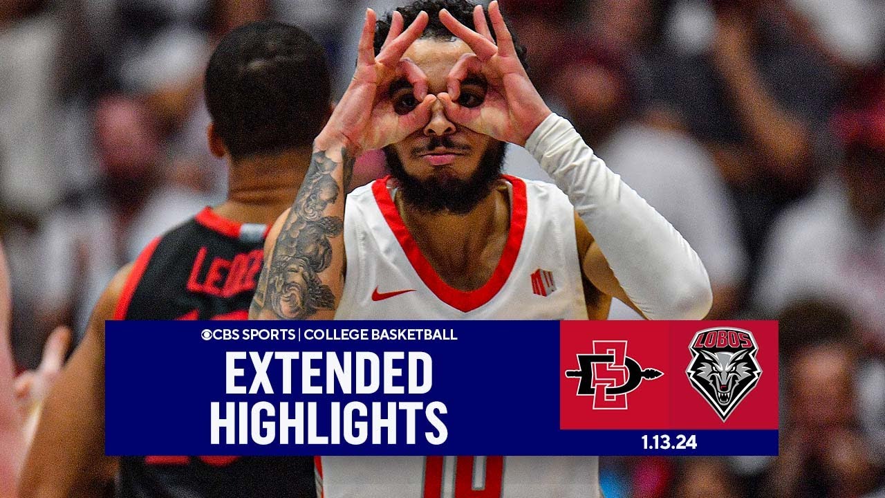 No. 19 San Diego State at New Mexico: Extended Highlights I CBS Sports ...