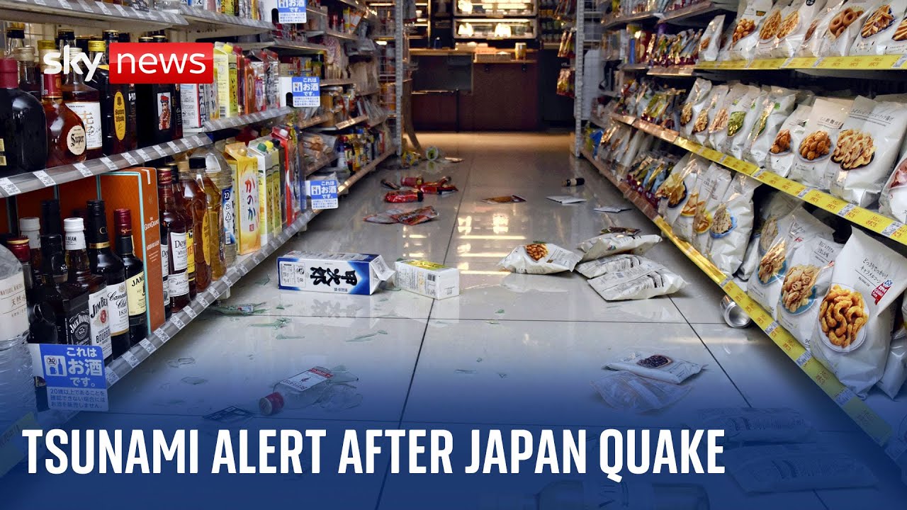 BREAKING: Japan issues tsunami warning after earthquakes - The Global ...