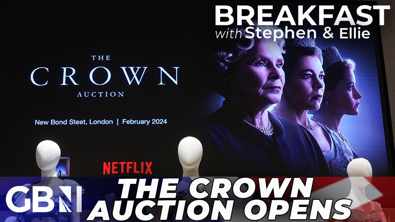 The Crown: Netflix opens FREE London exhibition to see costumes and props to raise £1m in ...